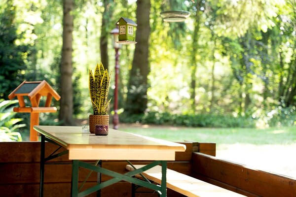 Cozy Nature Cottage In Forest With Private Parking - Amersfoort