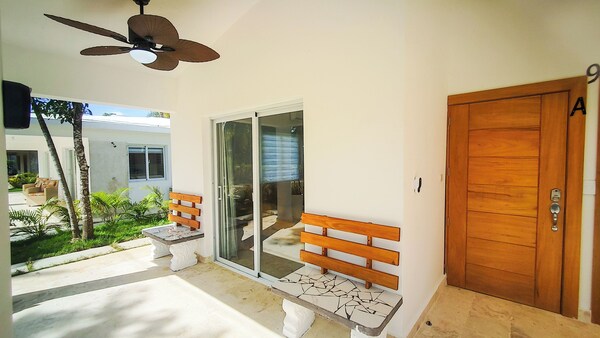 Cloud 9 - New House In Beachfront Community With Wifi, Ac In Enchanting La Boca - Cabarete