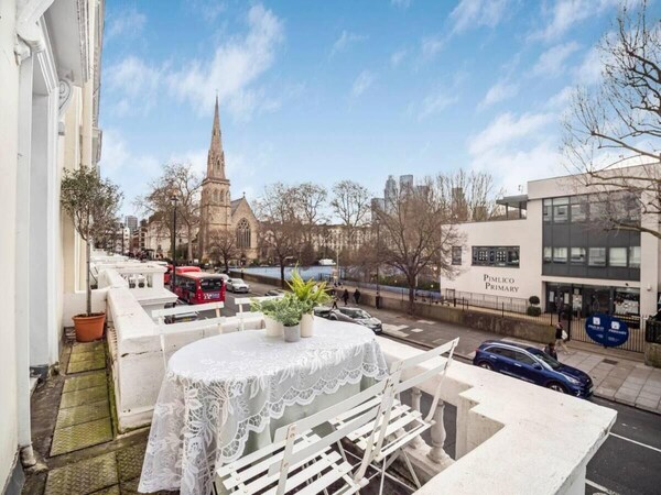 Chic & Cosy Flat, 5-min Walk To Pimlico Tube - Bloomsbury
