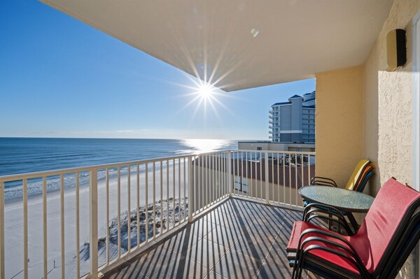 Clearwater8d:top Floor Beachfront Corner Unit - Gulf Shores, AL