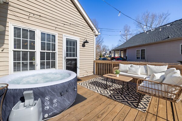 3bd Retreat + Hot Tub & Bbq + Near Ncsu & Downtown - Raleigh, NC