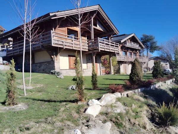 Chalet Boolly  Luxe & Sérénité En Montagne, Sauna & Bain Nordique, Vue Panoramique - Font-Romeu-Odeillo-Via