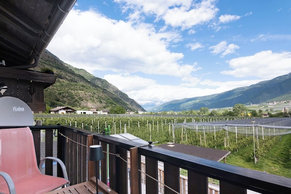 Ferienwohnung 'Stark' Mit Bergblick, Gemeinschaftsterrasse Und Wi-fi - Naturns
