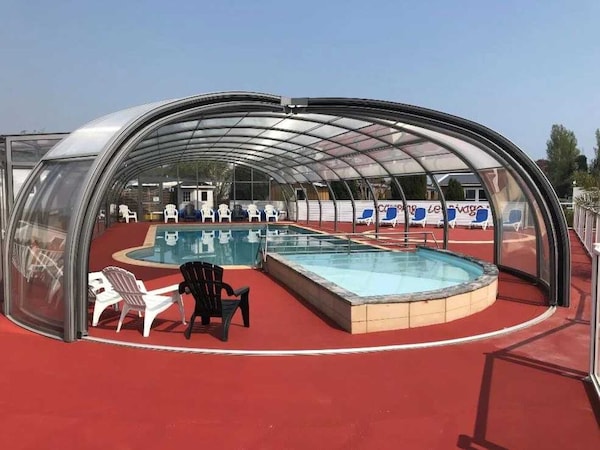Camping 4 éToiles - Piscine  - Ccaffhe - Cotentin