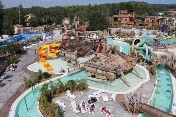 Camping 4 éToiles - Parc Aquatique - Ccaffgi - Portiragnes