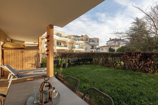 Ruhige Oase Nahe Stadtzentrum, Mit Parkplatz Und Garten - Besançon