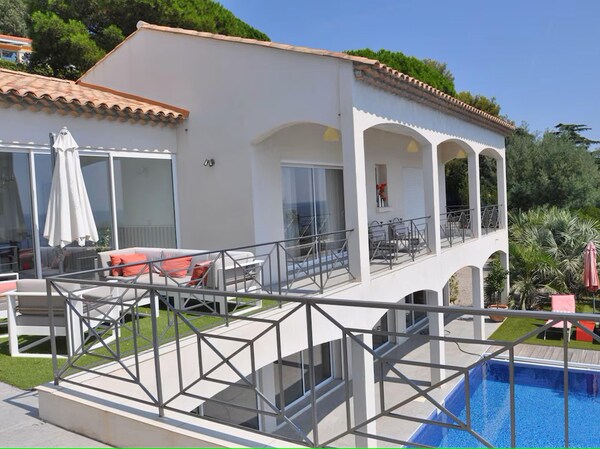 Luxury Villa With Private Pool, A/c And Sea View - Saint-Tropez