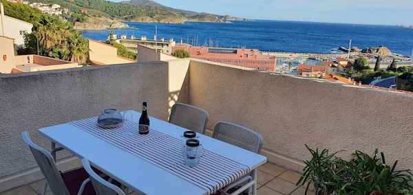 Estudio Con Fantásticas Vistas Al Mar - Banyuls-sur-Mer