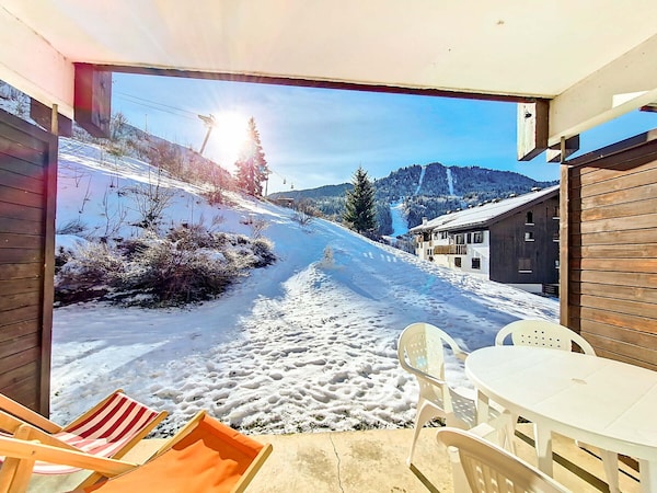 Cozy Studio La Clusaz, Pets Allowed, Parking, 4 Pers - La Clusaz