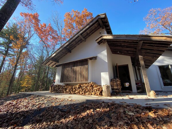 Serene Japanese Traditional Crafted Farmhouse Acres Of Woodland. - Minnewaska State Park Preserve, Kerhonkson