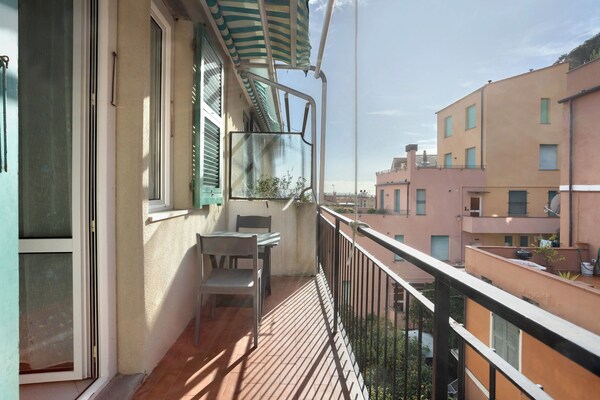 Appartamento 'Gaia' Con Vista Mare, Balcone E Aria Condizionata - Monterosso al Mare