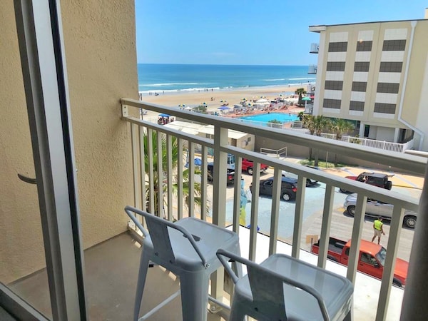 New Amazing Ocean View Studio In Daytona Beach! - 오먼드 비치