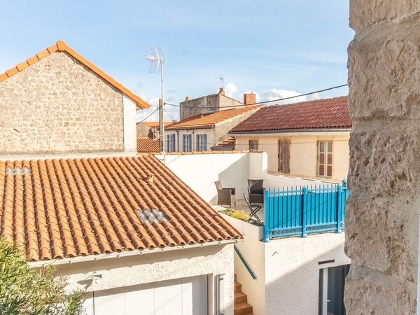 Estudio Con Aire Acondicionado, Terraza Con Vista Al Mar, Garaje Y Wifi - Île-d'Aix