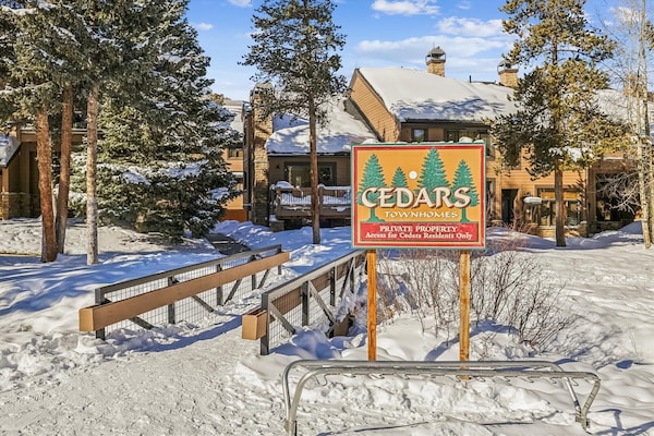 Cedars 24: Great Location, Ski-in/out, Seasonal Resort Amenities - Breckenridge, CO