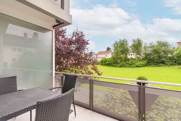 Liobablick Nr. 2  Apartment With Balcony - Centrally Located In Petersberg/fulda - Hünfeld