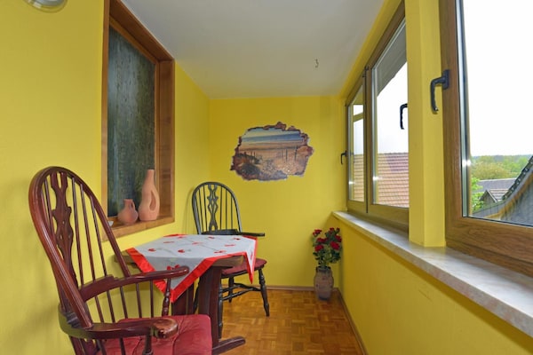 Ferienwohnung 'Erna' Mit Privater Terrasse, Privatem Garten Und Wi-fi - Steinbach-Hallenberg