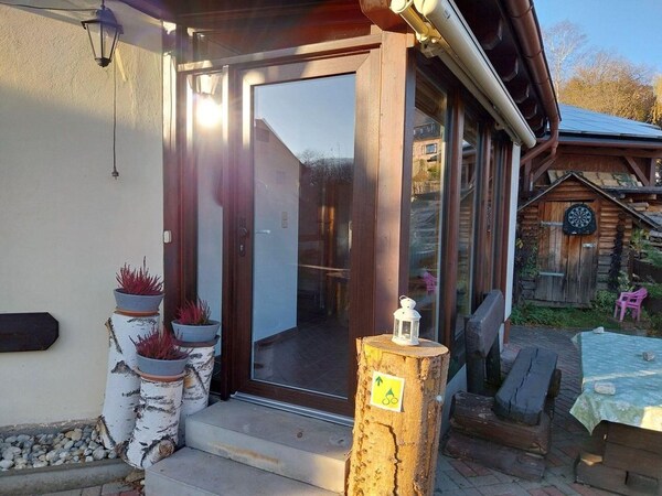 Ferienhaus Pöhlablick - Ferienhaus, Dusche, Wc - Schwarzenberg/Erzgebirge