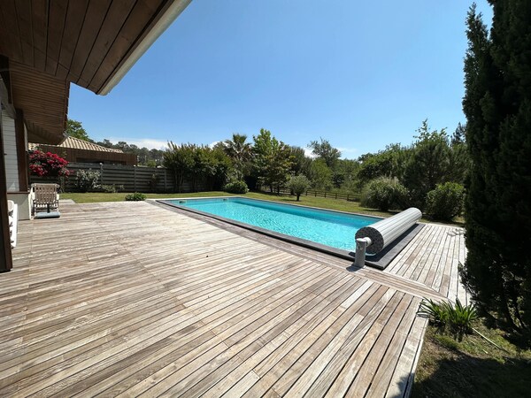 Villa 145 M² Near Ocean With Pool And Garden - Moliets-et-Maa