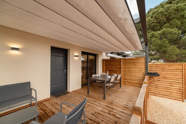Petite Maison "Côté Mer" Avec Vue Sur La Montagne, Wi-fi Et Climatisation - Sorède