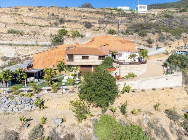 Casa De Vacaciones 'Bencomo' Con Vistas Al Mar, Piscina Compartida Y Wi-fi - Tenerife