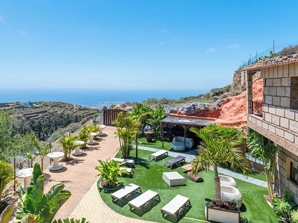 Casa De Vacaciones 'Guayarmina' Con Vistas Al Mar, Piscina Compartida Y Wi-fi - Parque Nacional del Teide
