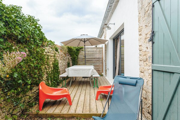 Bel Appartement 3 Chambres  Terrasse Privée, Idéal Familles & Séjours Relaxants - Île d'Aix