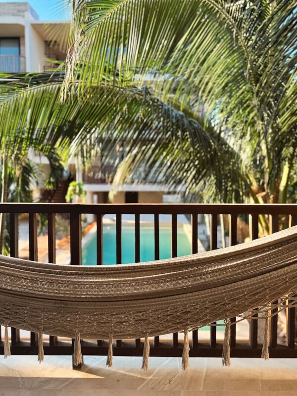 Artistic Loft Steps From The Beach W/pool View - Isla Holbox