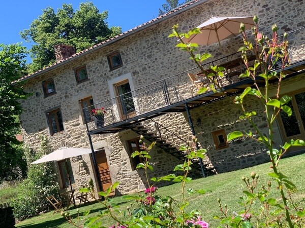 Domaine Les Macans Gîte 4 éToiles Au Cœur Du Livradois Forez - Haute-Loire