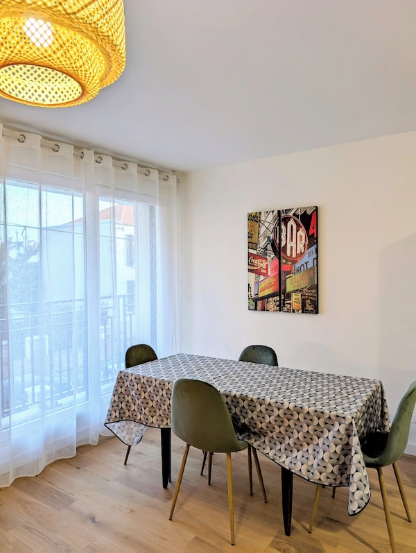 Elegant New 3-room Apartment - Close To Paris, Disneyland Paris And Orly Airport - Saint-Maur-des-Fossés