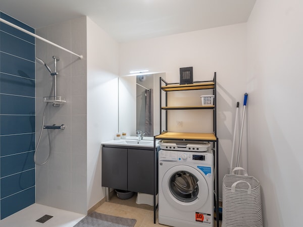 Beautiful New T2 Apartment With Garden, Parking And Wifi In Mimizan - Mimizan
