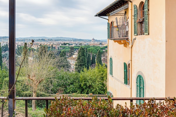 Room 'Pretty Suite Firenze' With Private Garden, Wi-fi And Air Conditioning - Fiesole