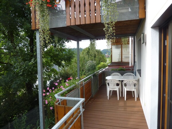 Ferienwohnung 'Braun' Mit Balkon Und Wi-fi - Sipplingen