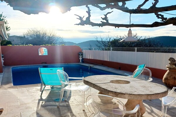 Village House In France With Private Pool - Var