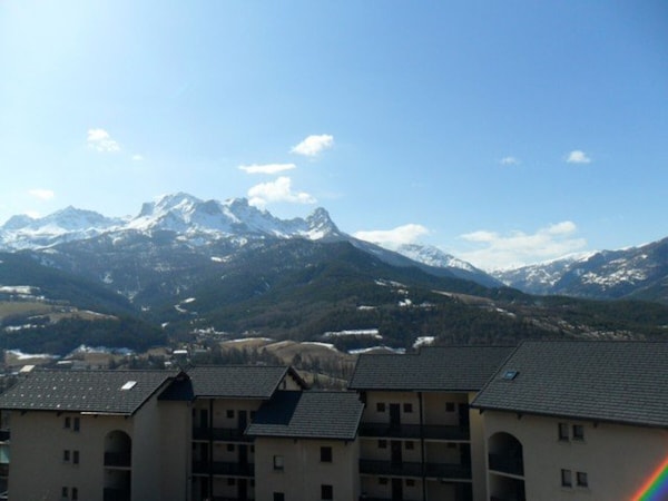 Studio Cabin Southwest With Balcony And Parking In Barcelonnette - Barcelonnette