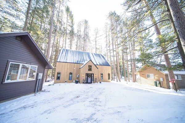 3 Br L Lakefront Cabin L Skiing I Snowmobiling - Manitowish Waters