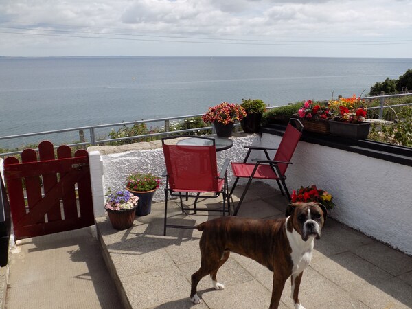 Widows Row Cottage, Historic Harbour Property, Panoramic Sea Views, Dog Friendly - County Down