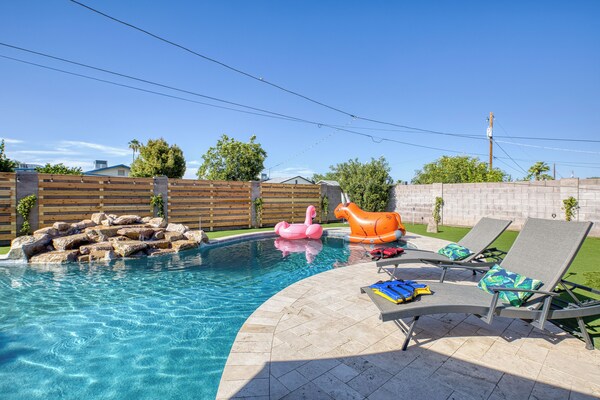 -New- Desert Lux Escape: Heated Pool, Mini Golf, Split Payments - Scottsdale, AZ