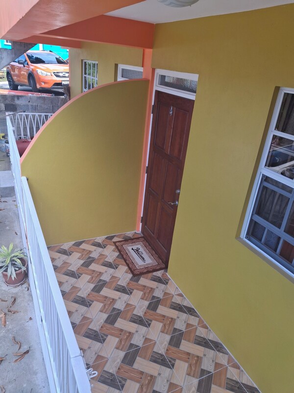 Cozy 2-bedroom Apartment In Pte Michel With Wifi, Ac, Fans, Tv, Full Kitchen - Dominica
