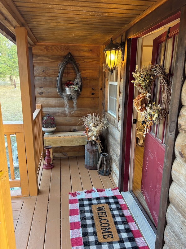Cozy Cabin On 10 Acre Farm With Horses, Chickens, Cats, Dog & Gardens - Lake Rousseau, FL