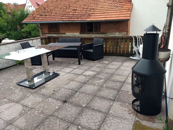 Ferienhaus 'Haus Dorfidyll' Mit Bergblick, Privater Terrasse Und Wlan - Hessen