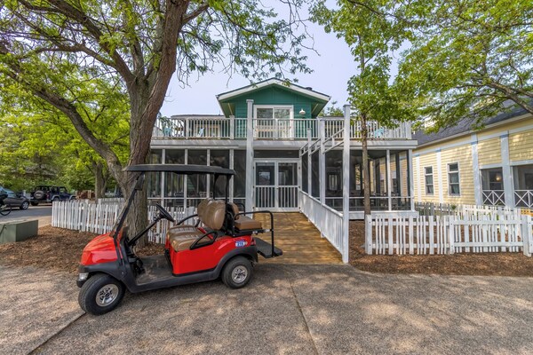 Beachwalk Resort Main & Guest House For 20 W/golf Cart - Indiana (State)