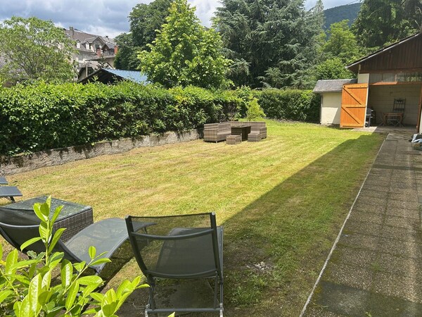 Wonderful Detached House In Centre Of Luchon 200m From Gondola, Private Parking! - Les