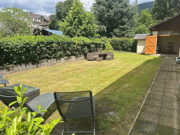 Wonderful Detached House In Centre Of Luchon 200m From Gondola, Private Parking! - Les