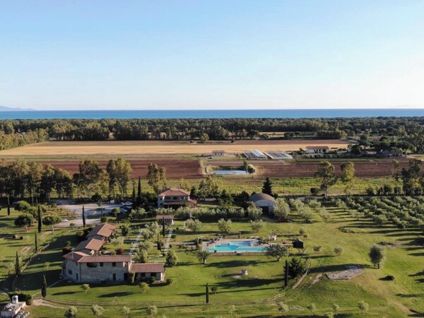 Zimmer 'Grecale' Mit Gemeinschaftspool Und Klimaanlage - Castiglione della Pescaia
