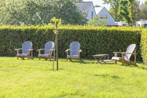 Vakantiehuis 'Kan Ar Mor, 300m De La Plage' Met Privé Terras, Privé Tuin En Wifi - Fouesnant