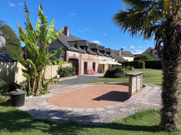Homerez - Maison 5 Chambres Avec Jardin à Ganzeville - Fécamp