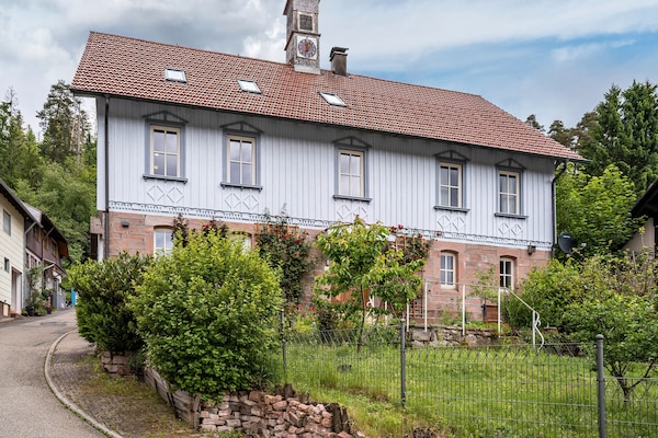 Appartement 'Lehrerzimmer' Met Uitzicht Op De Bergen, Gedeeld Terras En Wi-fi - Enzklösterle