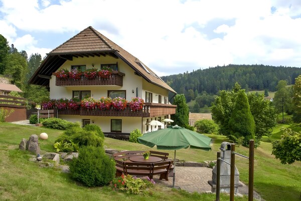 Ferienwohnung '55m²' Mit Bergblick, Gemeinschaftsgarten Und Wi-fi - Enzklösterle