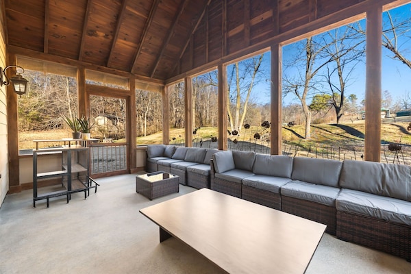 Whispering Brook-outdoor Oasis W/stream-sleeps 16 - Fayetteville, AR