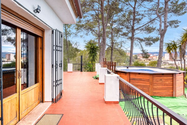 Country House 'El Parais' With Mountain View, Private Pool And Wi-fi - Agres